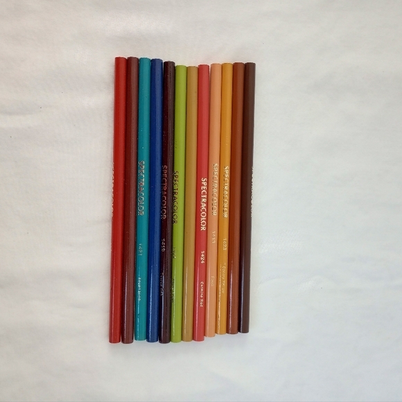 Spectracolor | Office | Vintage Design Spectracolor Colored Pencils In ...
